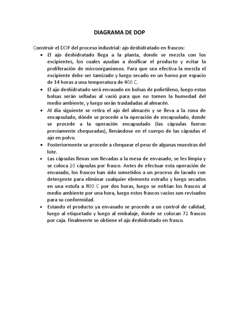 Diagrama de Dop | PDF