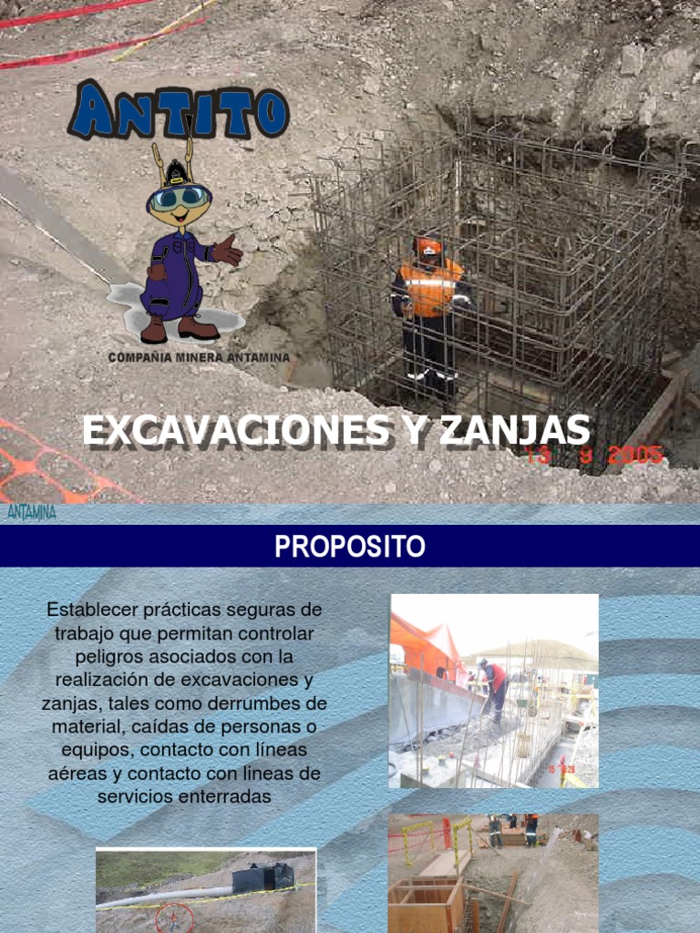 Excavaciones y Zanjas | PDF | Science | Tecnología (general)