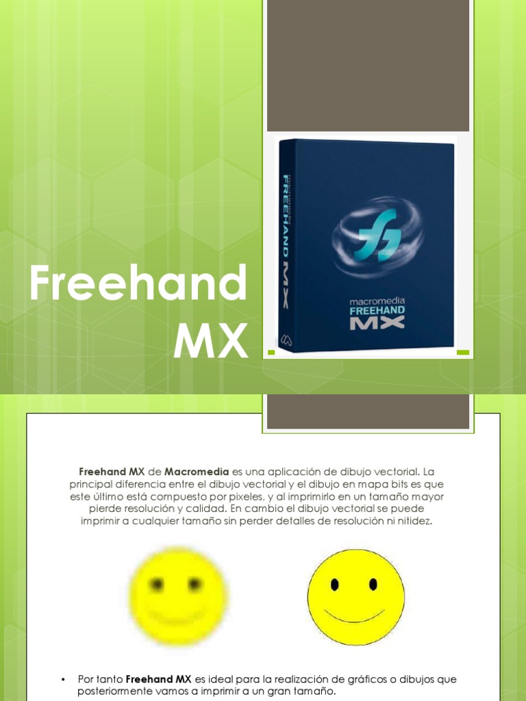 Guía de Freehand MX: Dibujo Vectorial | PDF | Point and Click ...