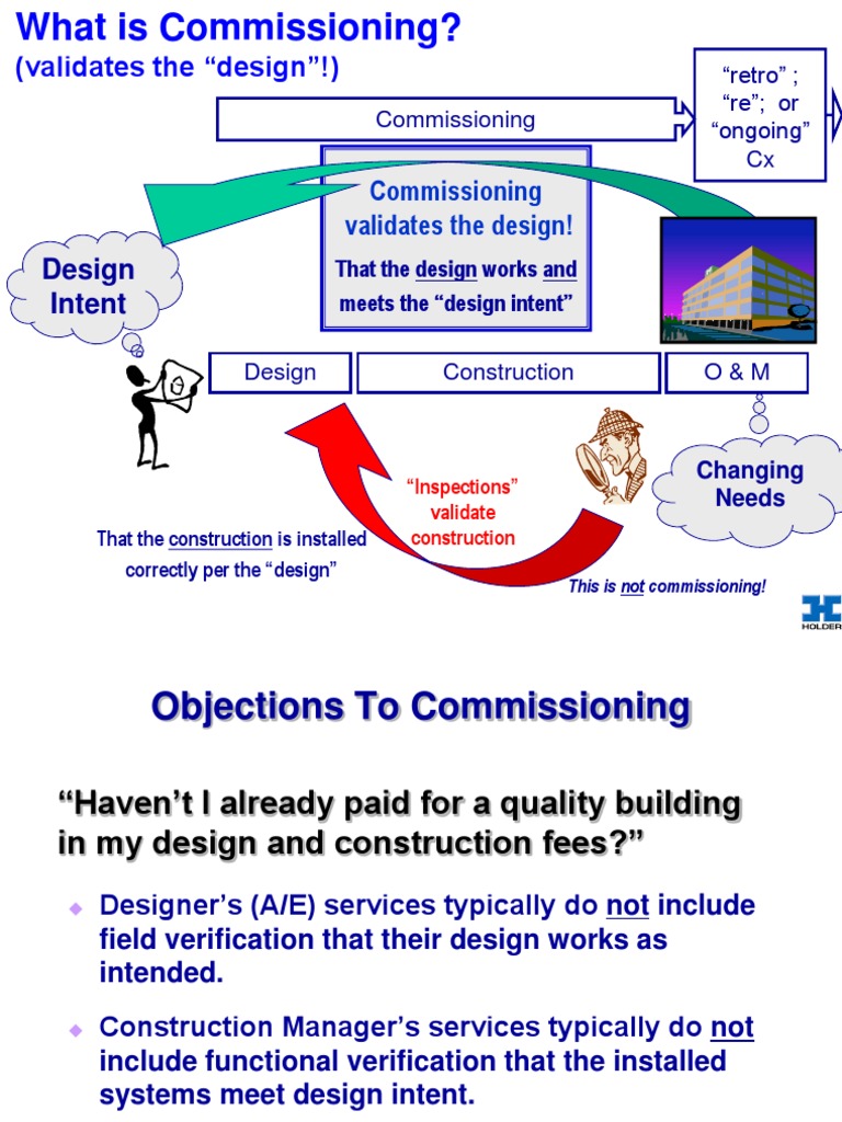 ppt commissioning.ppt | General Contractor | Construction Management