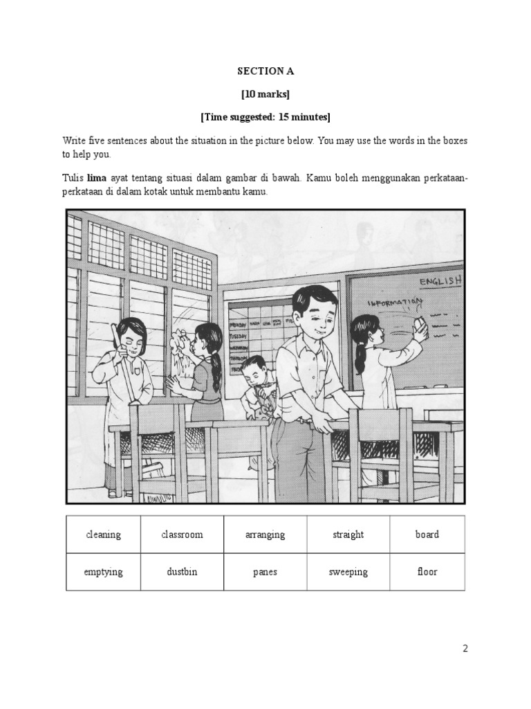 English Year 6 Paper 2 | PDF