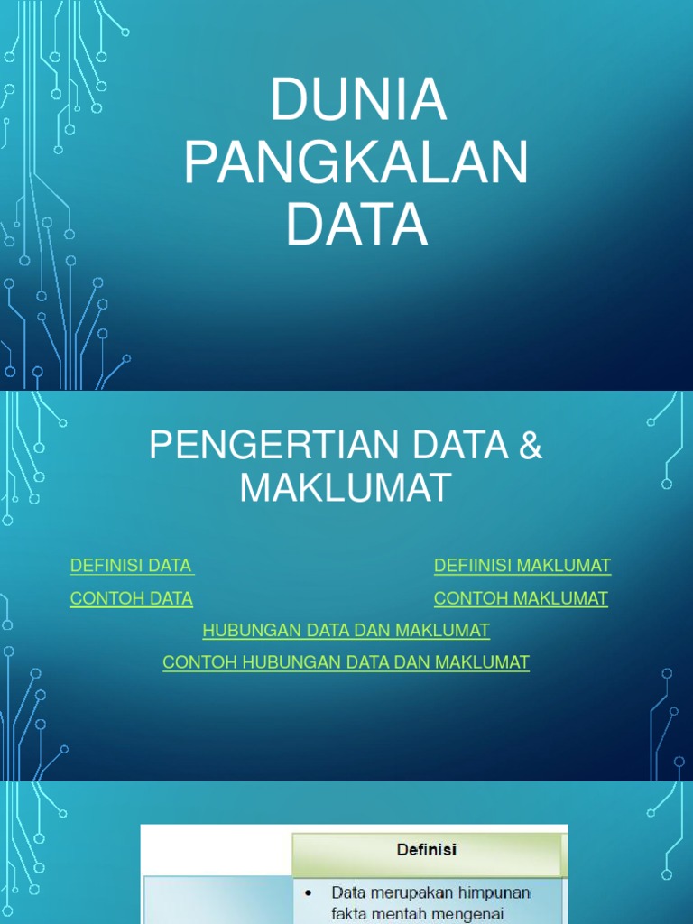 Dunia Pangkalan Data | PDF