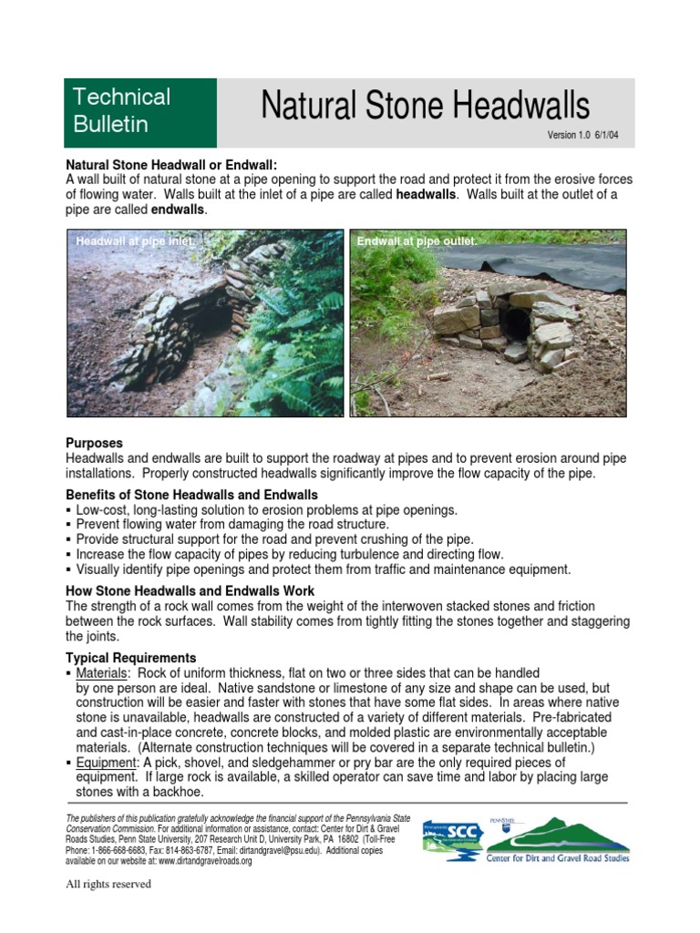 Natural Stone Headwall | PDF | Affirmative Action | Pipe (Fluid Conveyance)