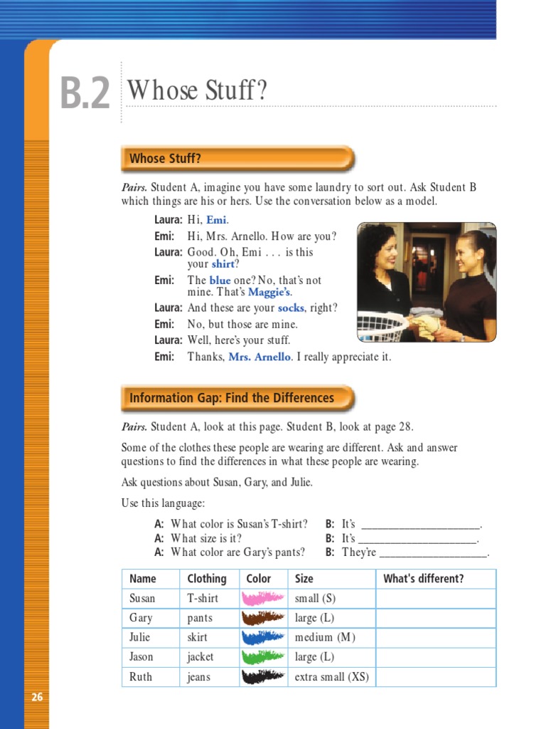 b2CommunicationCompanion PDF | PDF | Question | Clothing