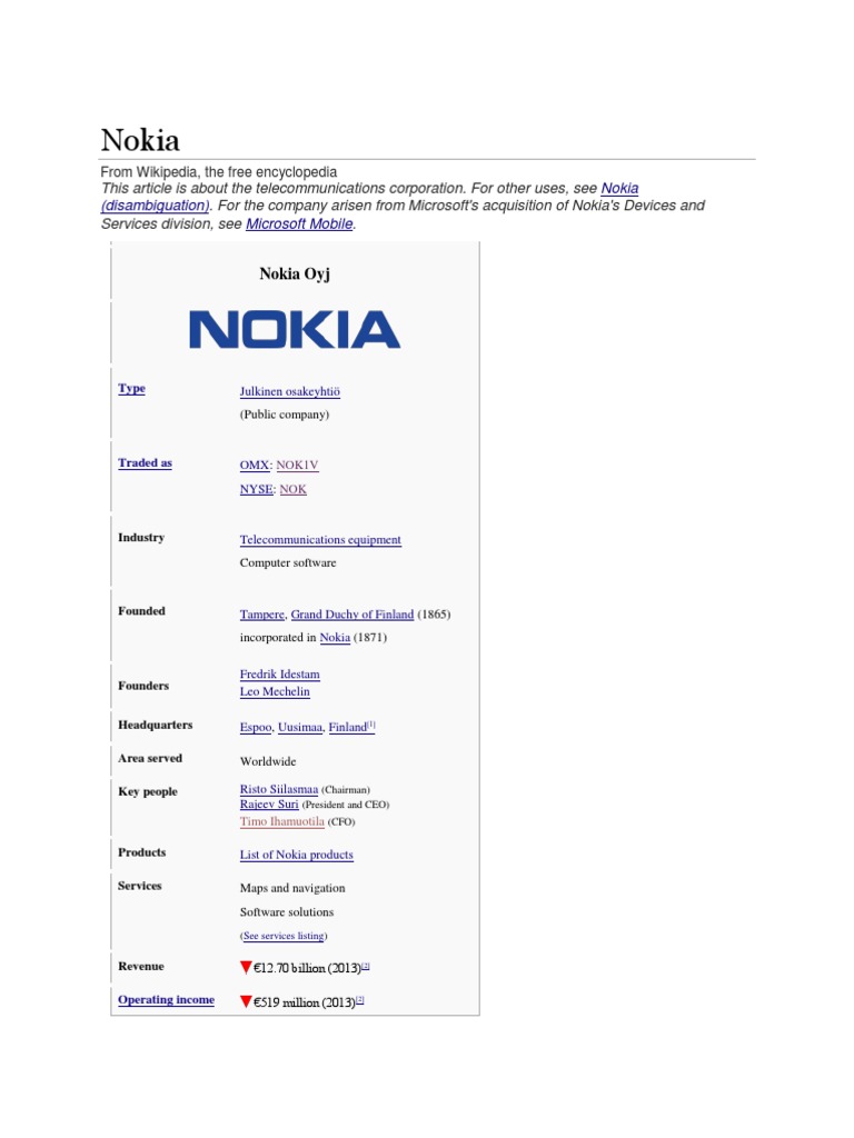 Nokia | PDF | Nokia | Smartphone
