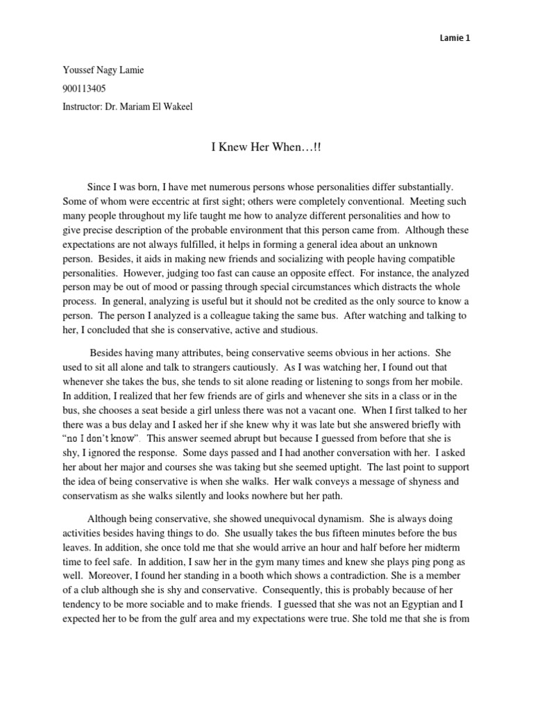Essay 1 (Final Draft) | Download Free PDF | Shyness