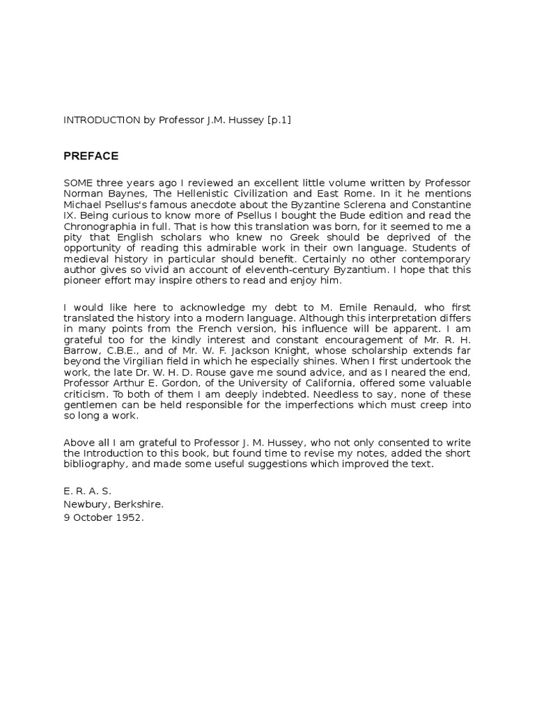 Chronographia - Michael Psellus | PDF | Business