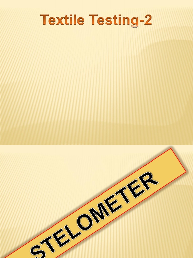 Textile Testing | PDF | Weighing Scale | Ultimate Tensile Strength