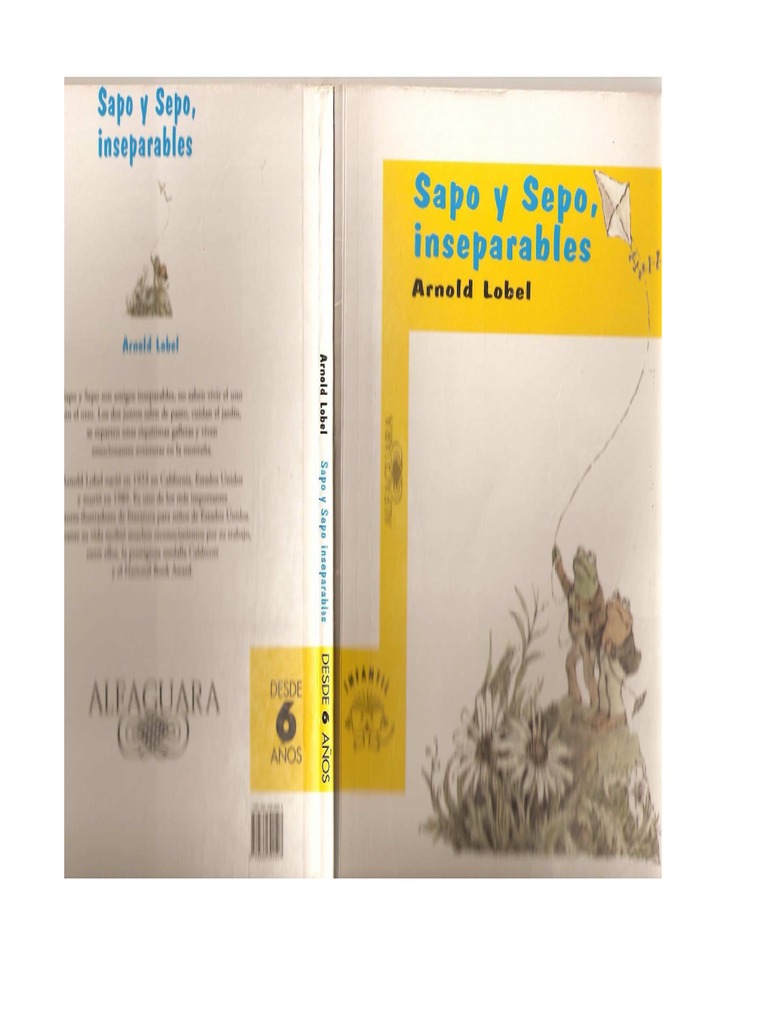 Sapo y Sepo Inseparables - Arnold Lobel PDF | PDF