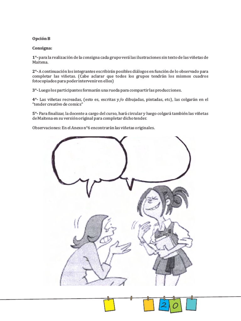 Completa las Viñetas de Maitena | PDF