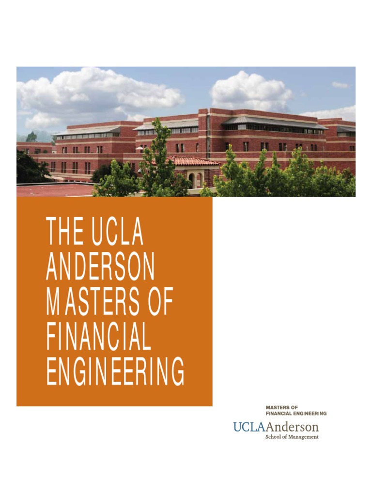 UCLA Anderson Masters in Financial Engineering | PDF | Derivative ...