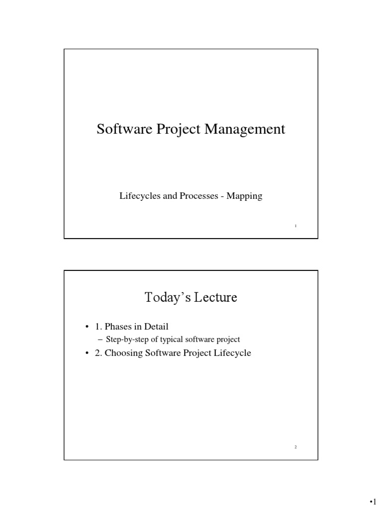 Software Project Management | PDF | Project Management | Systems Science