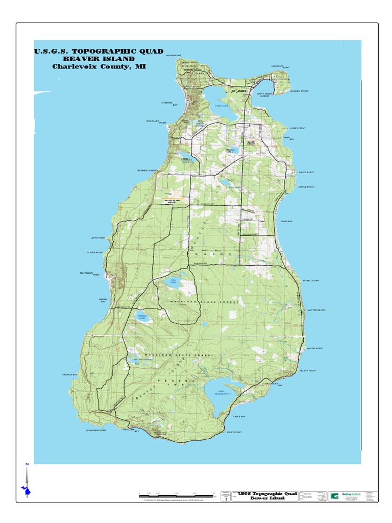 Usgs Topographic Quad Map 1 | PDF