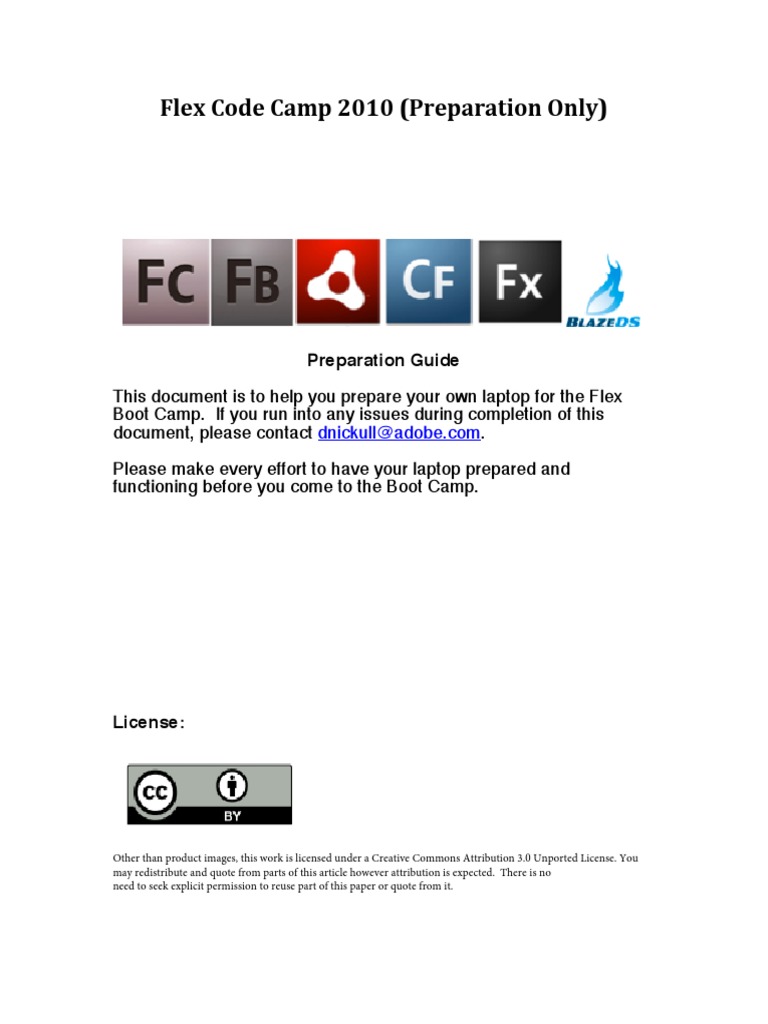 Flex Boot Camp Laptop Setup Guide | PDF | Computers