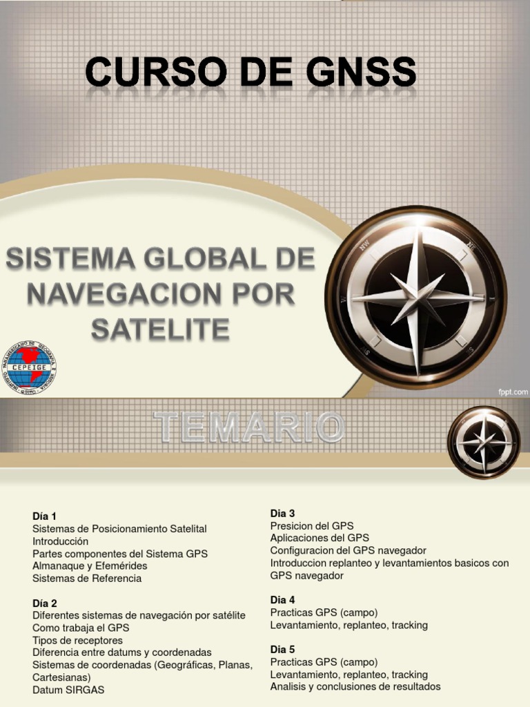 Curso GPS | Descargar gratis PDF | Sistema de Posicionamiento Global ...