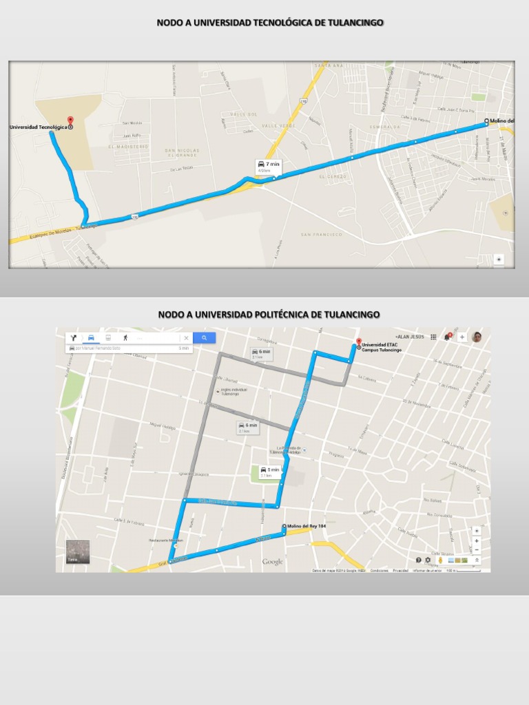 Mapas Tulancingo | PDF