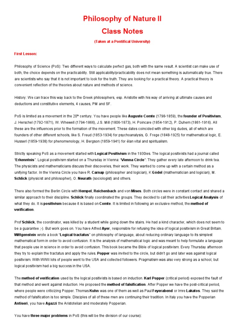 Philosophy of Science: Key Concepts & Issues | PDF | Science | Paradigm