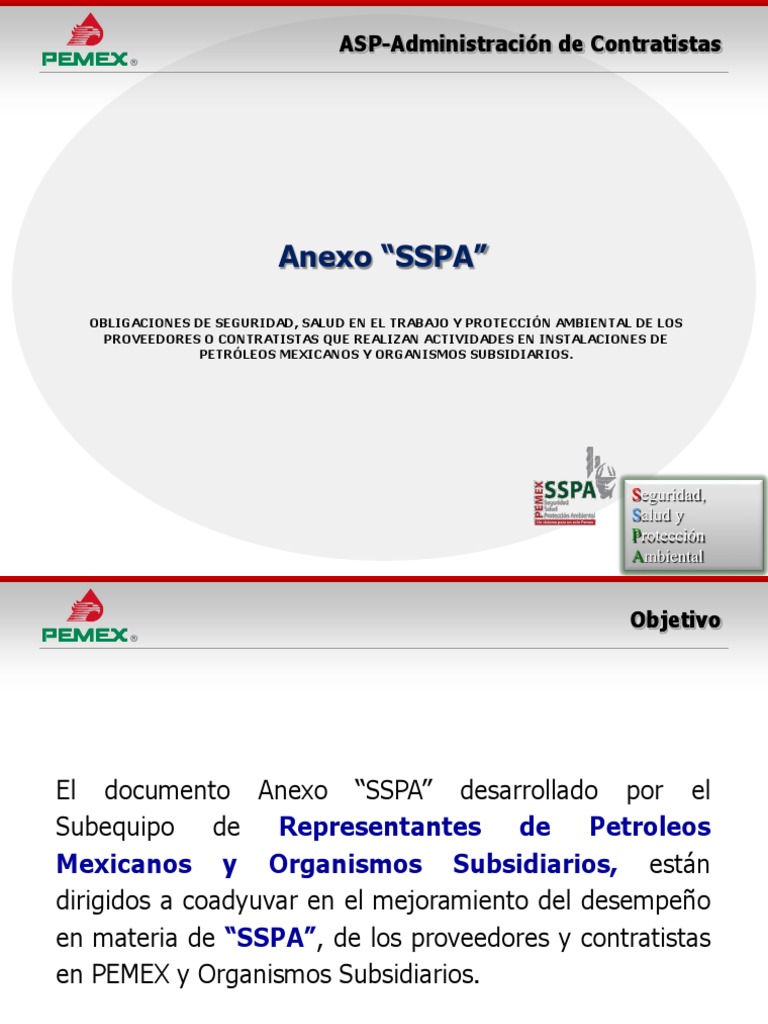 Requerimientos del Anexo SSPA en PEMEX | PDF | México | Naturaleza