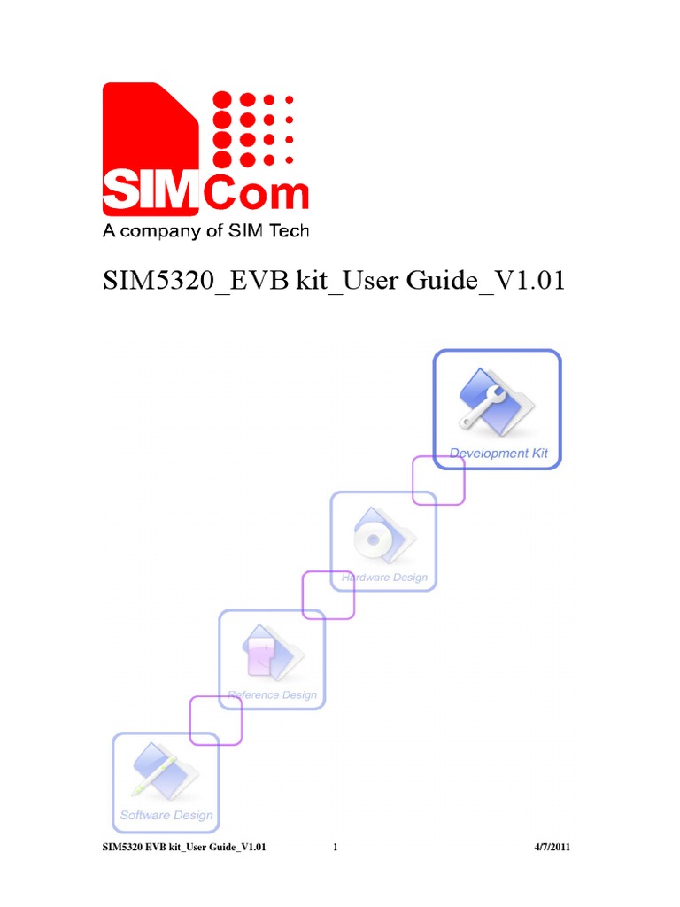 SIM5320 - EVB Kit - User Guide - V1.01 PDF | PDF | Electrical Connector | Usb
