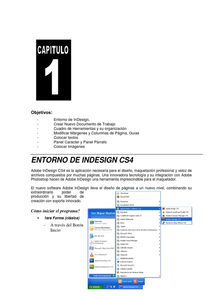 Manual 1 Indesign | PDF | Ventana (informática) | Adobe Systems