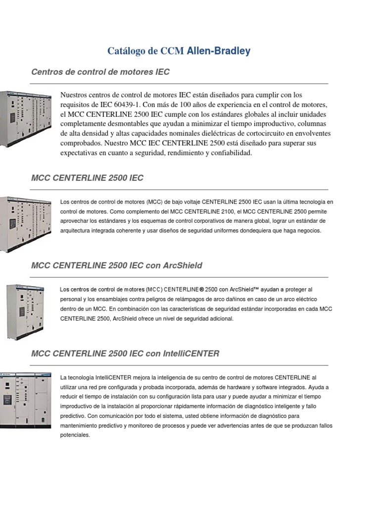 T2-Catálogo de CCM | PDF | Software | Hardware de la computadora