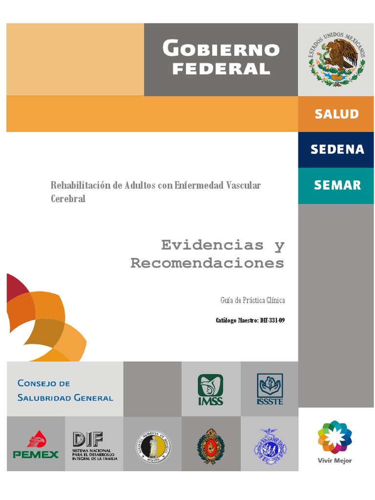 Guia Rehab Evc Imss PDF | PDF | Ensayo clínico | Ejercicio físico