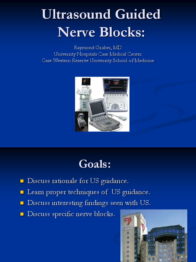 Ultrasound Guided Nerve Block Part I | PDF | Medical Ultrasound ...