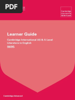 9695 Literature in English Example Candidate Responses Booklet | PDF ...