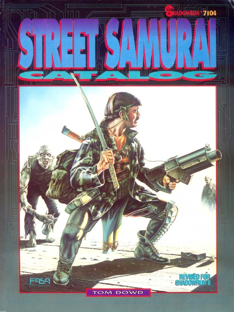 Shadowrun 2E 7104 Street Samurai Catalog | PDF