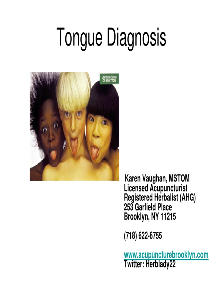 Tongue Diagnosis Class PDF | PDF | Tongue | Medical Specialties