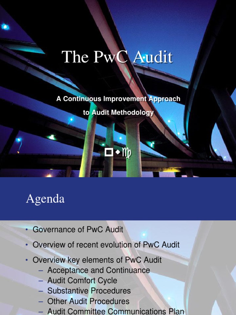 The PWC Audit - 011704 Presentation | PDF | Pricewaterhouse Coopers | Audit