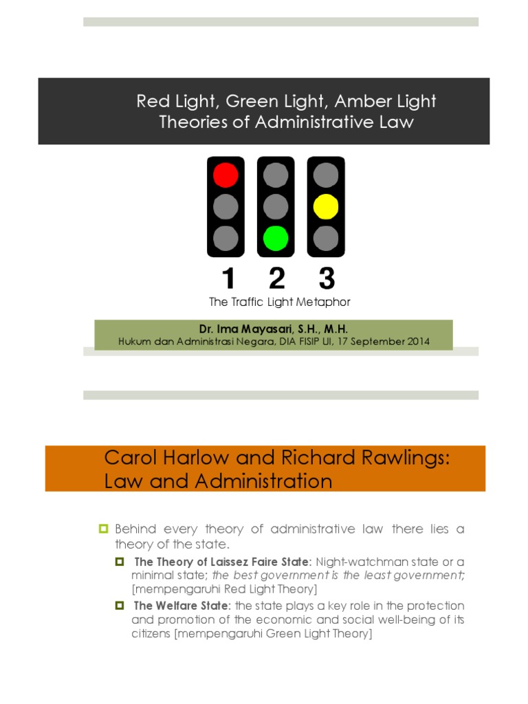 Red and Green Light Theories in Law | PDF | Administrative Law | Public ...
