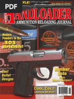 Handloader 1973 | PDF | Bullet | Cartridge (Firearms)