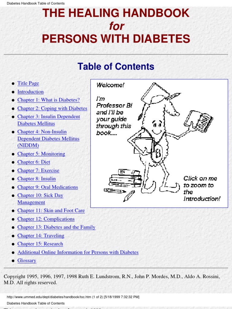 Diabetes Handbook | PDF | Diabetes Mellitus Type 2 | Insulin