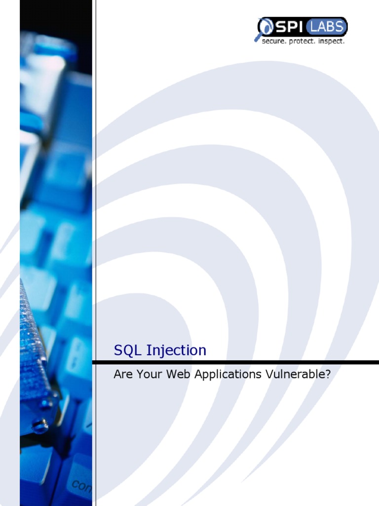 Hacking SQL Injection Hack PDF | Download Free PDF | Parameter ...