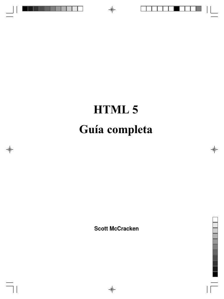 INDICE Libro HTML5 PDF | PDF | HTML | Script Java
