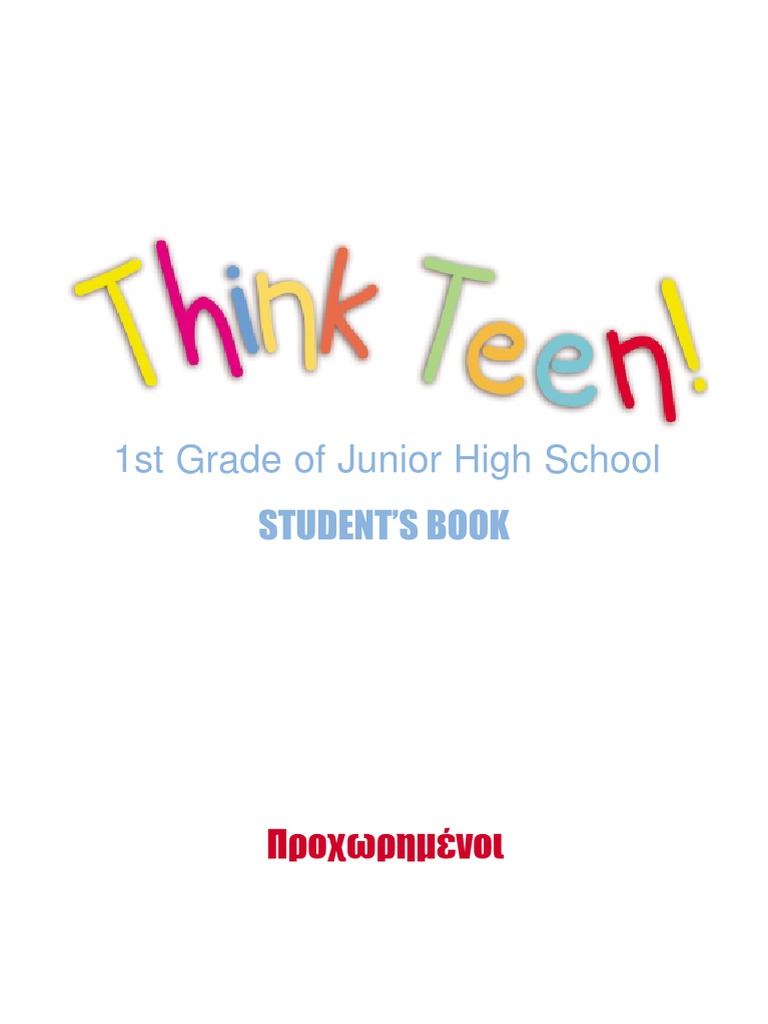 1st Grade of Junior High School (STUDENT's BOOK) | PDF | Books ...