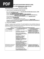 Ecc Sample | PDF | Waste Management | Environmental Monitoring