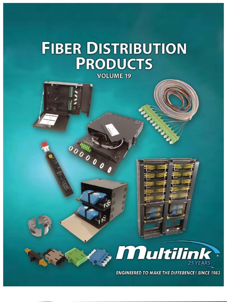Multilink Product Display | PDF | Optical Fiber | Equipment