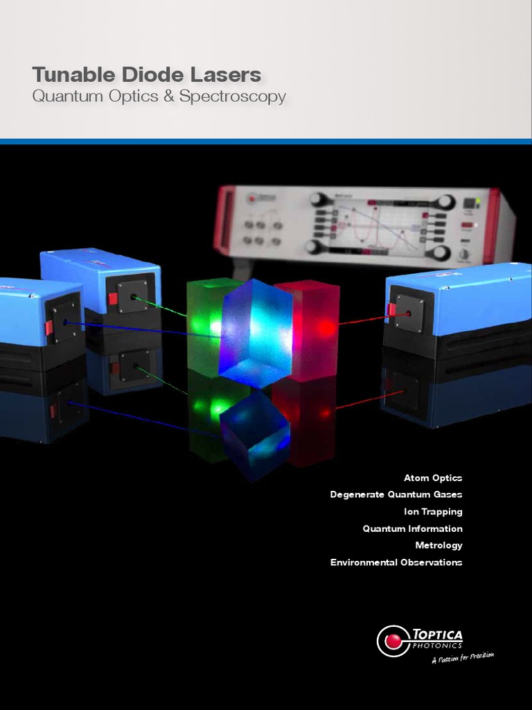 Toptica LASERS | PDF | Nonlinear Optics | Laser