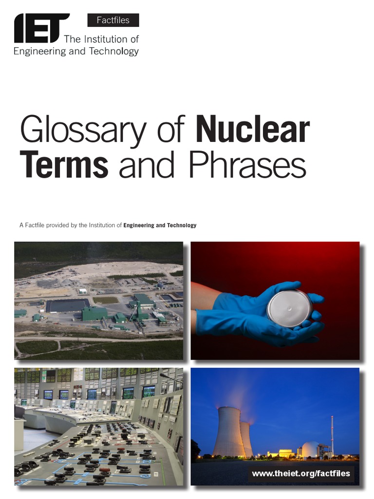 Nuclear Terms | PDF | Uranium | Radioactive Decay