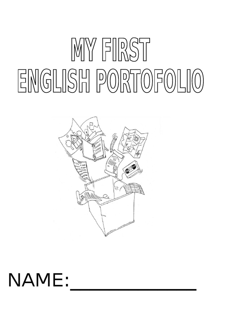 My First English Portofolio | PDF
