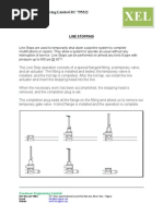 36” Stopple Installation Procedure | PDF | Tap (Valve) | Valve