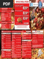 Bird & Co Menu and Prices | PDF | Pizza | Hamburgers