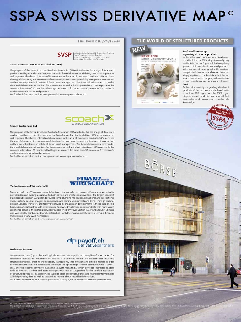 SSPA Swiss Derivatives Map | PDF | Option (Finance) | Over The Counter ...