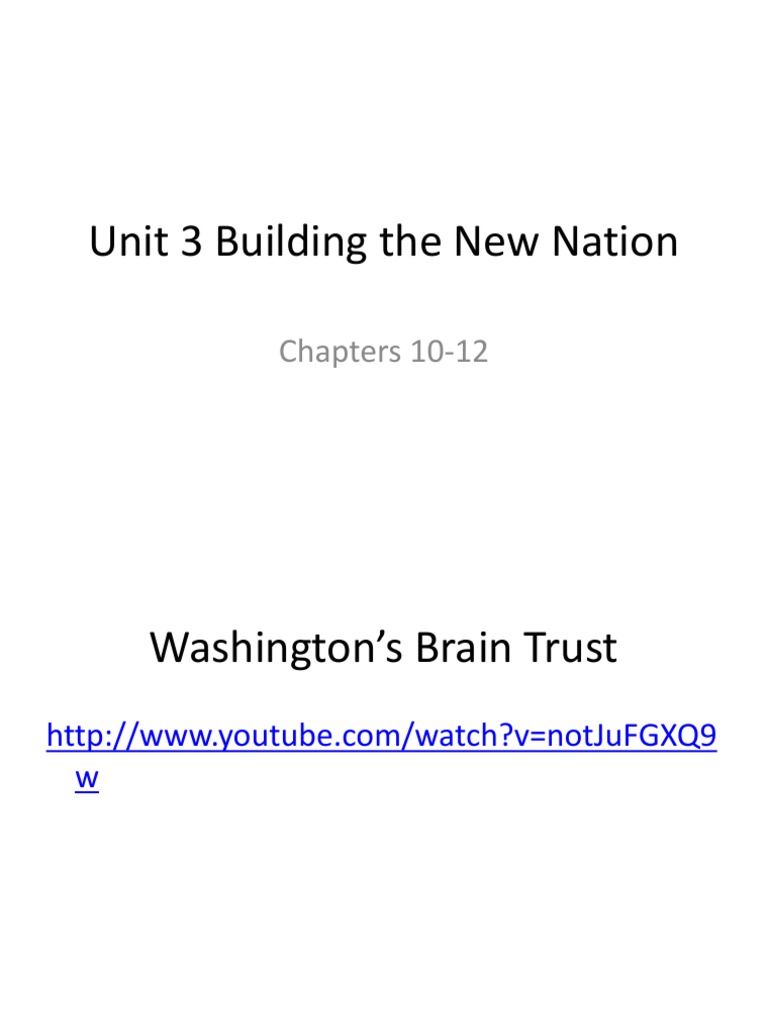 Building the New Nation: Key Events 1789-1815 | PDF | Thomas Jefferson ...