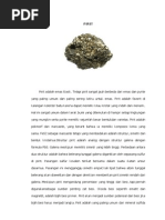Proses dan Kegunaan Mineral Pirit | PDF