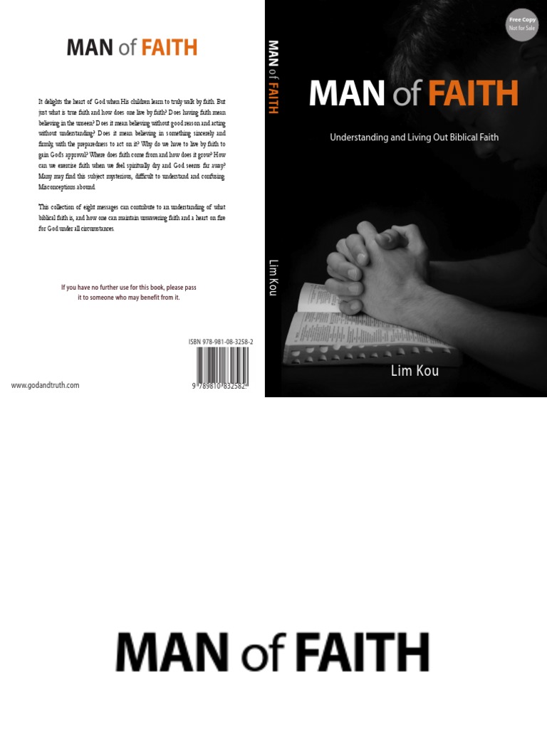 Man of Faith | PDF | Faith | The Gospel