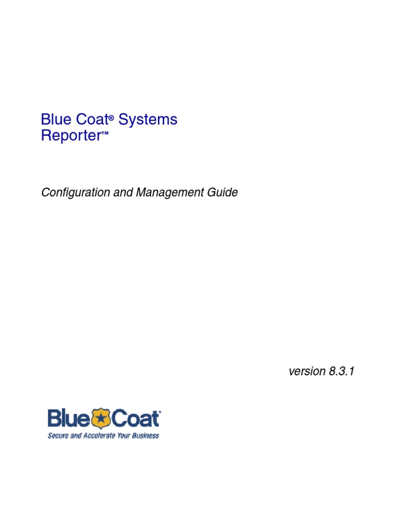 Blue Coat Systems Reporter | PDF | Command Line Interface | Domain Name ...