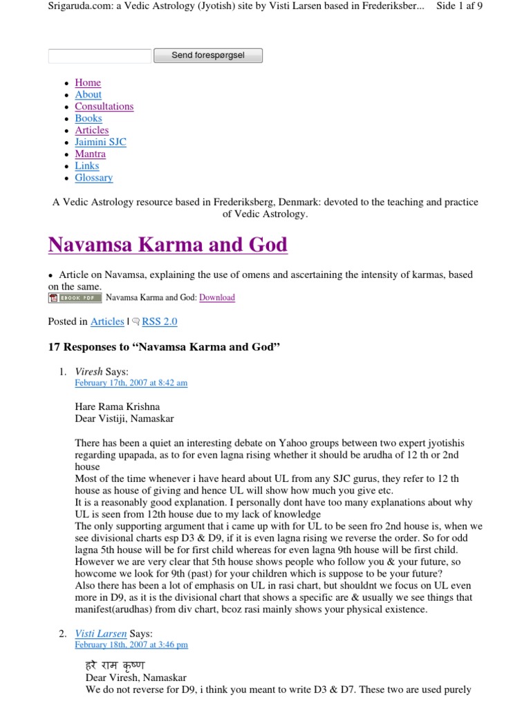Understanding the Navamsa Chart | PDF | Hindu Astrology | Divination